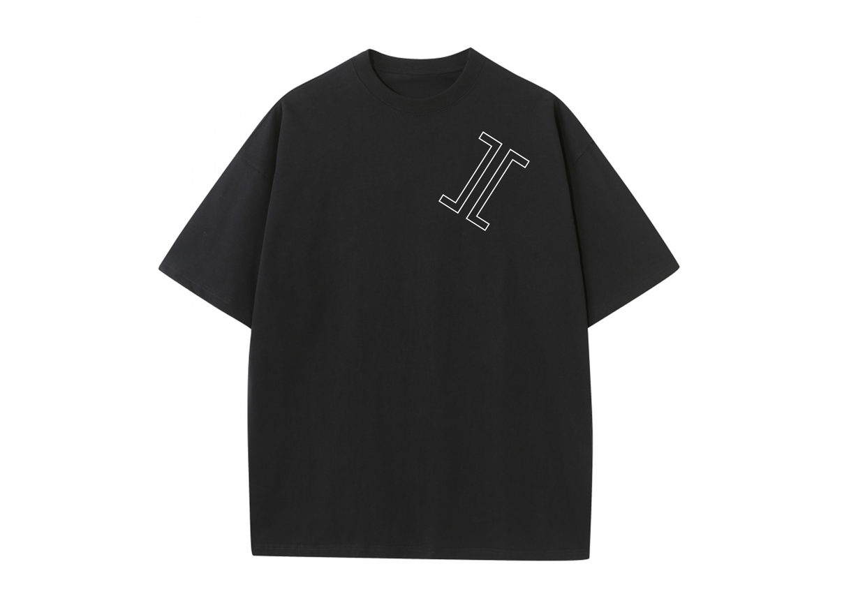Iconic Black Classic Logo T-Shirt – ICONIC CLOTHING